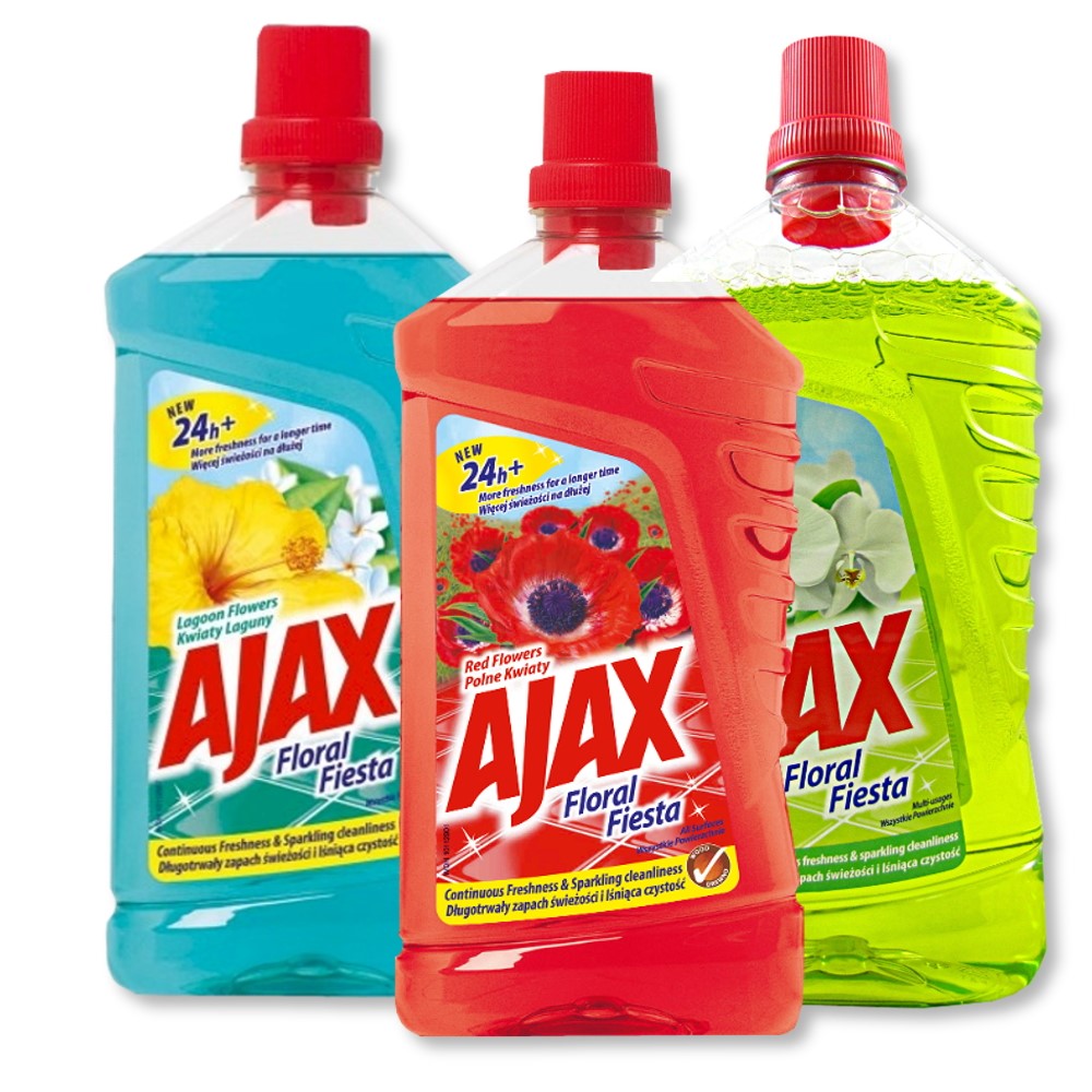 AJAX PŁYN UNIWERSALNY 1L BOOST SODA &CYTRYNA - MAXIMA POLYMERS